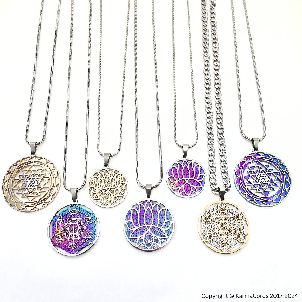Sacred Geometry Necklaces – KarmaCords
